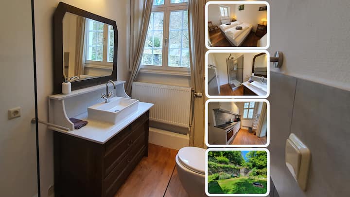 Haus Barkhausen - Apartment Gartenblick - Monschau
