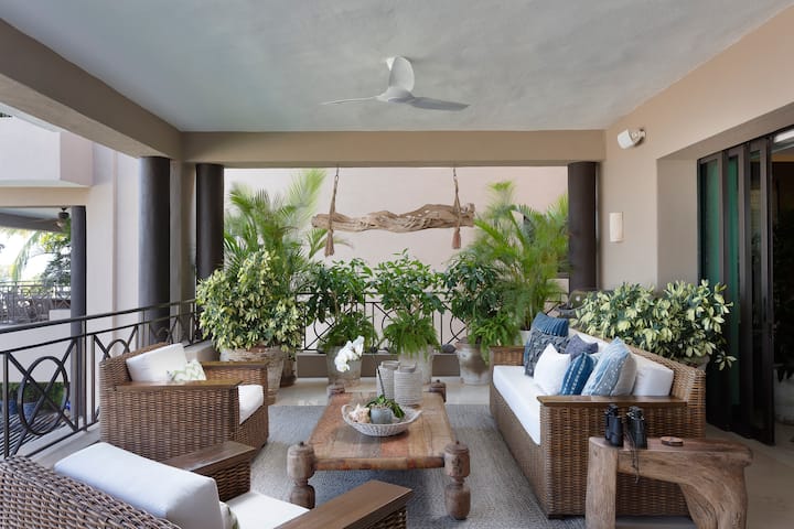 Hacienda De Mita Oceanfront Private Cook+golf Cart - Punta Mita