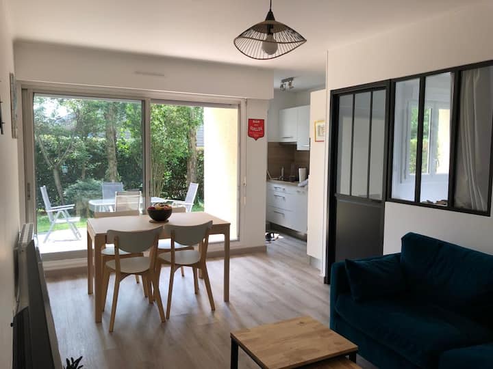 T3 Proche Centre Et Plage Avec Jardin Privé 200m2 - Cabourg