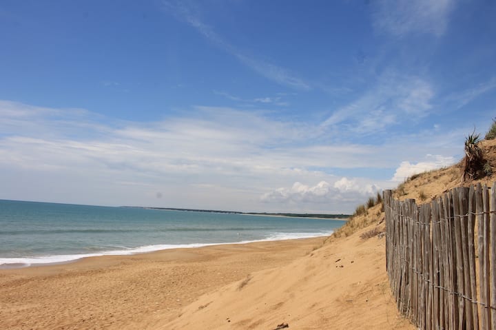 La Maison Du Jonc Fleuri, Entre Mer Et Marais - Longeville-sur-Mer