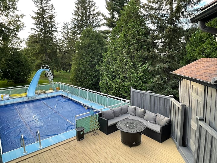 Get-a-way Villa W/ A Pool + Hot Tub In Mono Mills! - Hockley Valley, ON