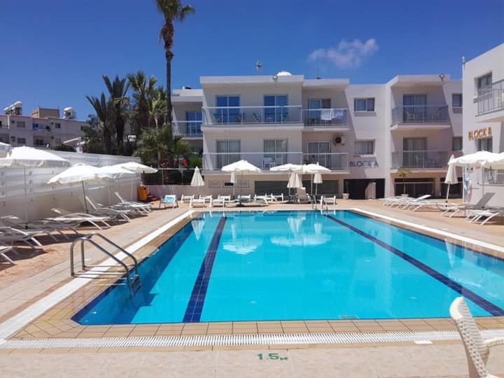 Budget 1bdr Apt, Good Location W Swimming Pool! - Ayia Napa