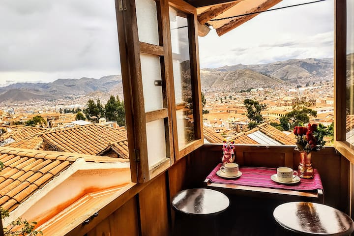Stylish Flat With Impressive View In San Blas - Cusco