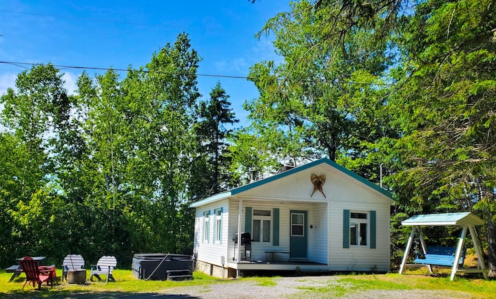 Le Refuge Entre 2 Monts - Spa, Bqq & Grosse Paix ! - Charlevoix