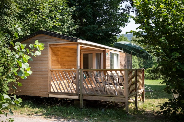 Mobile Home Cottage | Huttopia Millau - Millau