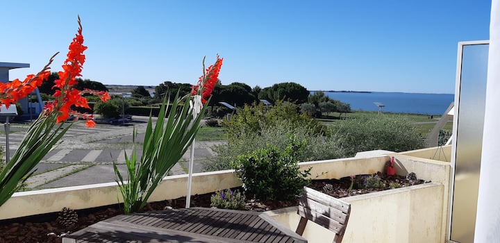 Bel Appartement Aux Minimes Avec Vue Mer, Parking - La Rochelle
