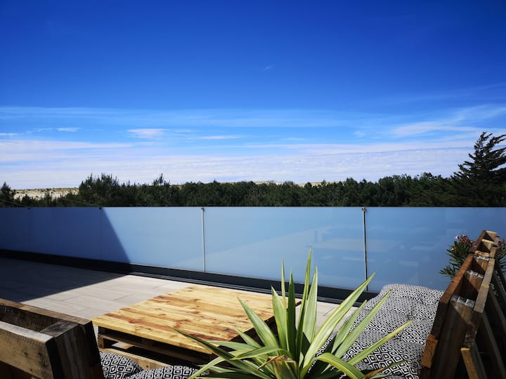 Appartement Neuf Proche Plage Avec Grande Terrasse - Mimizan