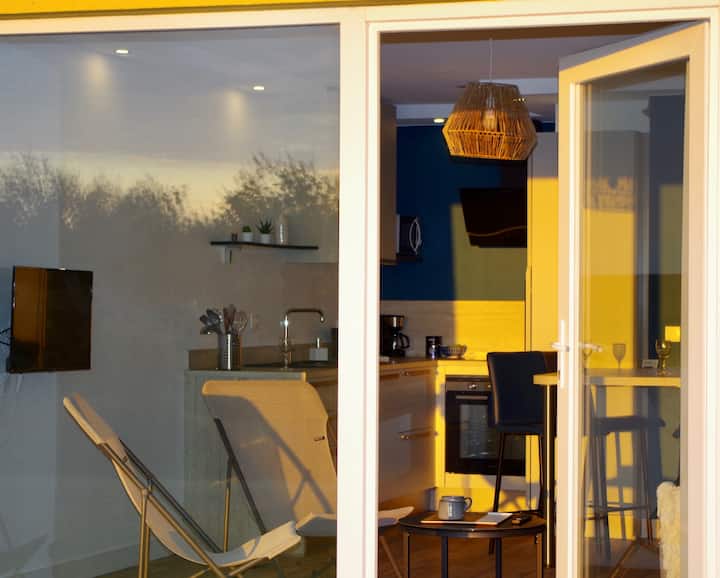 Le Charmant : Appartement Dunes Du Golf, Vue Mer - Plage de Wimereux, France