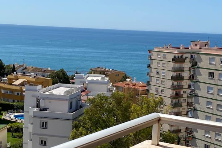 Exclusive Studio Jupiter, Direct Sea View! - Benalmádena
