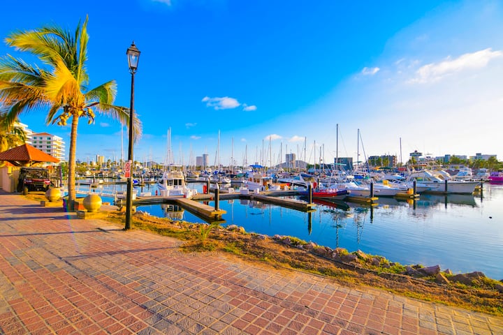 House In Marina: View, Security, And Beach - Mazatlan