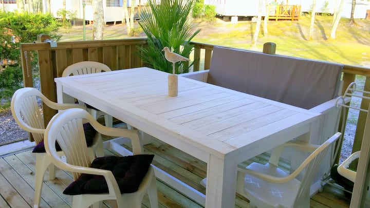 Charmant Mobil-home Au Bord Du Bassin D'arcachon - Andernos-les-Bains