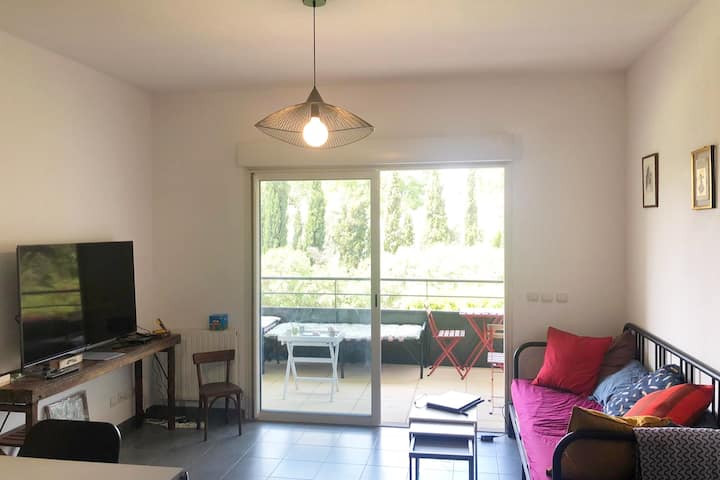 Spacieux T3, Wifi, Parking, Terrasse, Proche Tram - Montpellier
