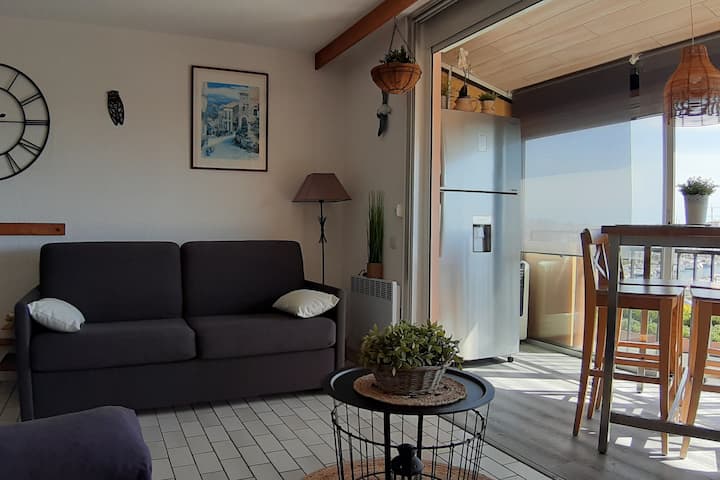 Studio Vue Port (Piscine, Parking, Plage à 5 Min) - Le Grau d'Agde