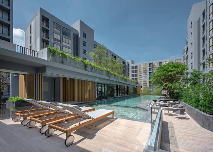 New Condo,yearly Special Discount,free Wifi - بانكوك