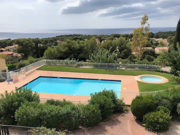 Appartement Avec Vue Mer Imprenable - Le Castellet