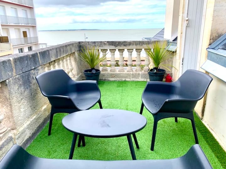Royan - Appartement à 30m De La Plage - Vue Mer - Royan