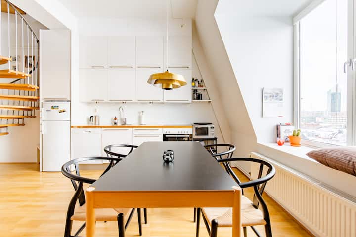City Centre Top-floor Triplex Bright&spacious - Oslo