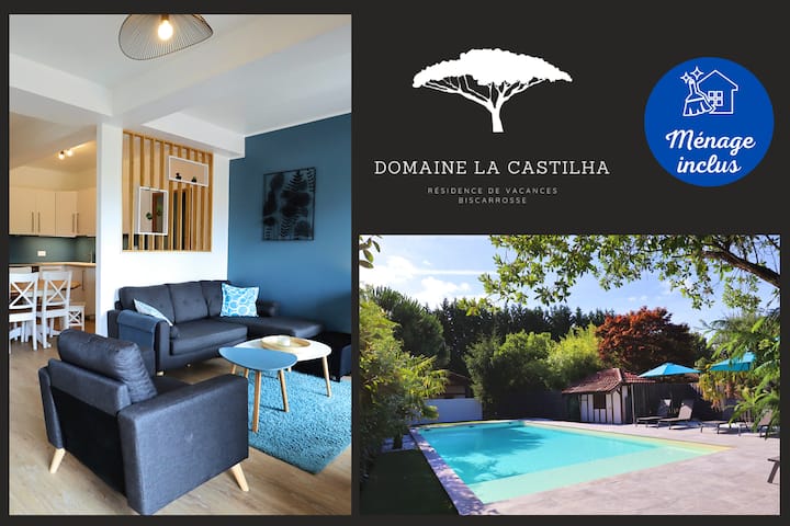 Appartement 3 Chambres Dans Résidence Avec Piscine - Biscarrosse