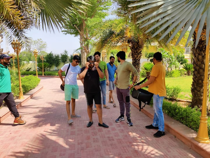 Black Bear Farm House With 5 Bedroom  Swimming Pool And Garden - Jaipur