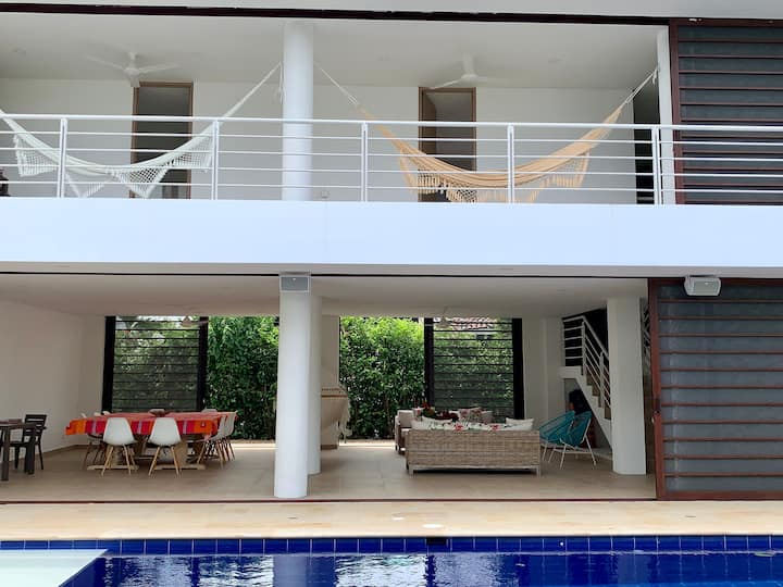 Casa En El Cond. El Peñon Con 4 Cuartos, Piscina. - Ricaurte