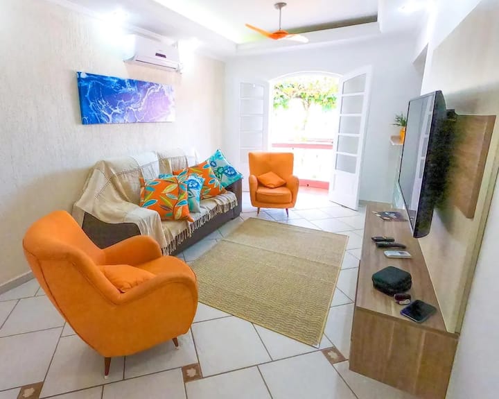 Lindo Apartamento Pé Na Areia Nas Toninhas - Brazil