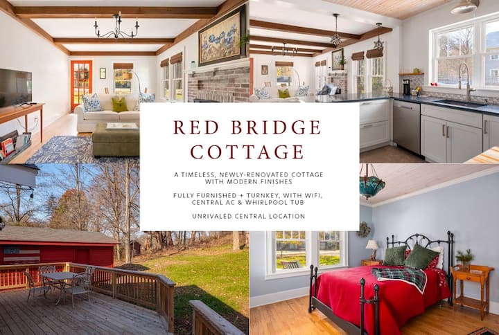 Welcome To The "Red Bridge Cottage" - Berkshire County, MA