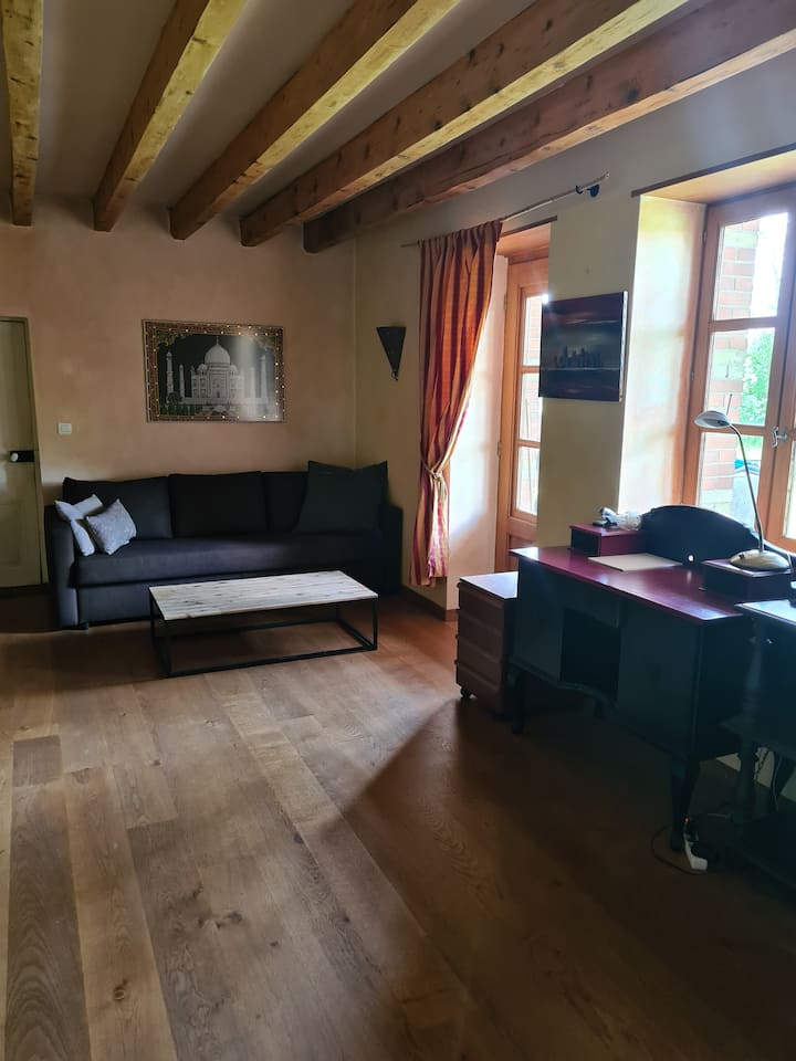 Idyllische Ferme Bressane Mit Fasssauna Und Hottub - Saône-et-Loire