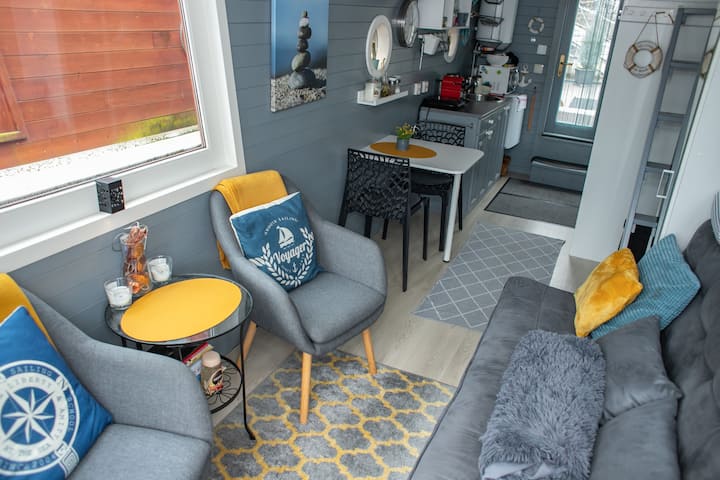 Romeo Cozy Boat, Town 10'walk, Parking Free, View! - Prague