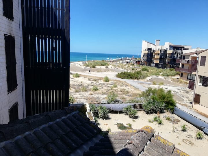 Bel Appartement T2 Avec Vue Sur L'ocean - Lacanau Océan
