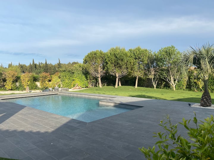 Belle Villa Avec Piscine Proche Plage Et Campagne - Narbonne