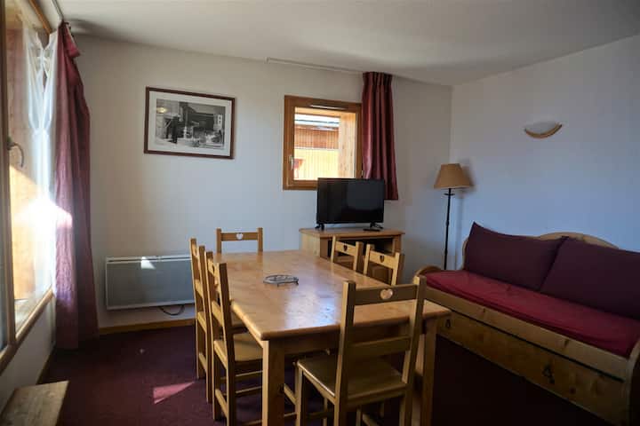 Appartement T3 Avec Terrasse, "Les Cristallines" - Orcières Merlette