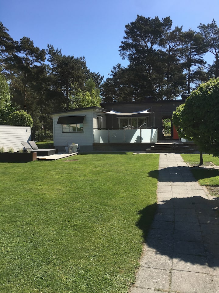 Modern Villa - Med Utebad, Bastu Och Nära Hav - Åhus
