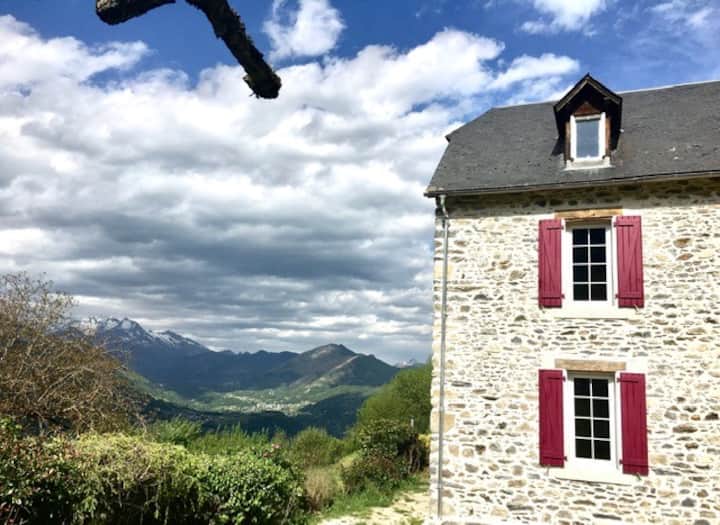 Ravissante Bigourdane, Vue Fabuleuse, Calme Assuré - Argelès-Gazost