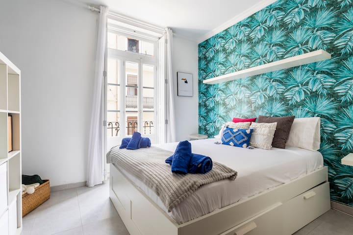 Apartamento 5pax En El Centro, Barrio Del Carmen - Valencia