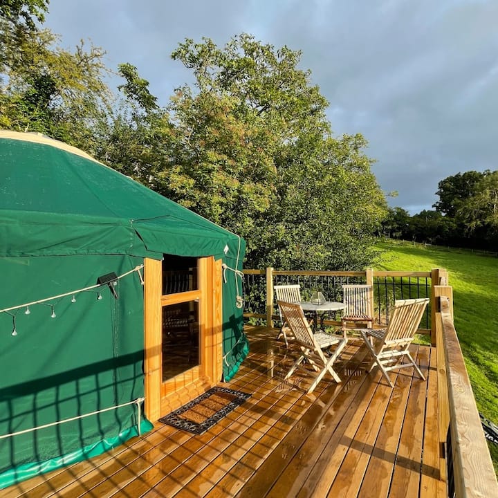 Luxurious Yurt Mendips Outstanding Natural Beauty - Cheddar