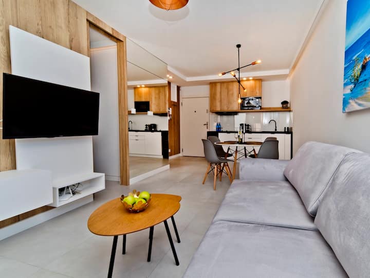 Blueapartpl Charming Apartment With One Bedroom - Jastarnia