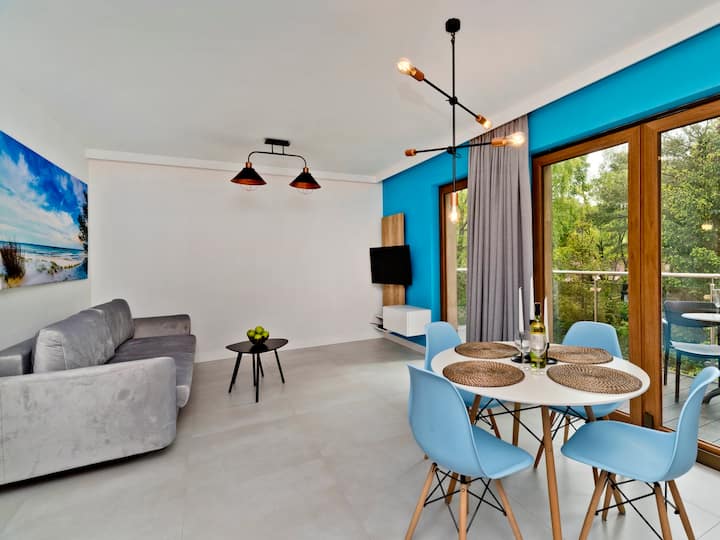 Blueapartpl Charming Apartment With Two Bedrooms - Jastarnia