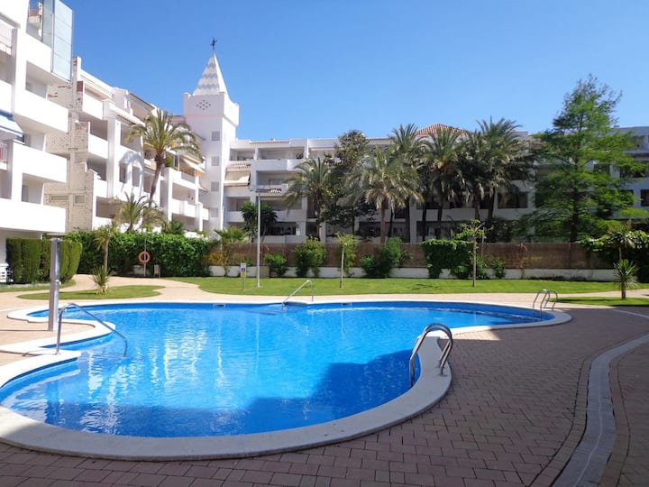 Superbe Appartement Toit Terrasse Pour Farniente - Roses