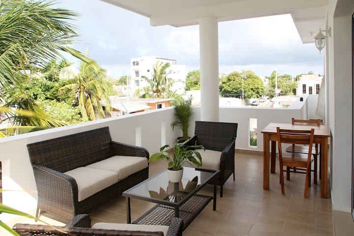 Beautiful Loft With Big Terrace & Bit Ocean View. - Playa del Carmen