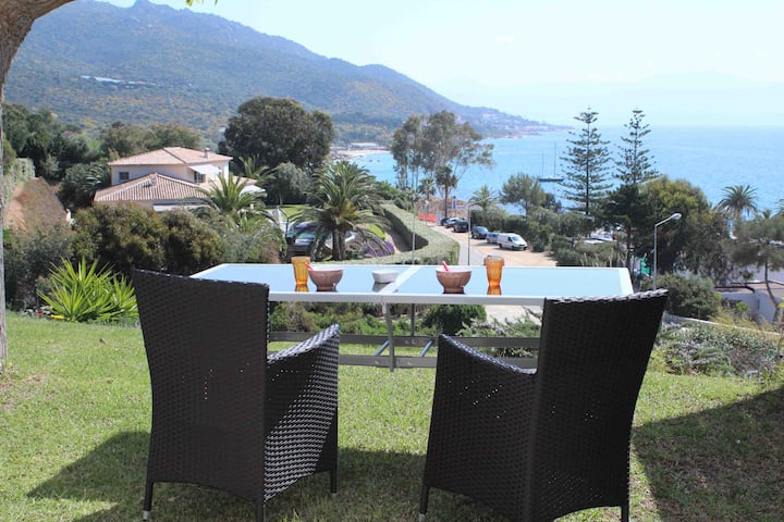 T2- Rez De Villa 2 Jardin Vue Mer- Ajaccio - Capo Di Feno