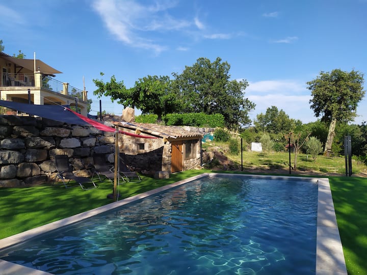 Le "Matilis" Gîte 3*** En Ardèche Avec Piscine - Ardèche