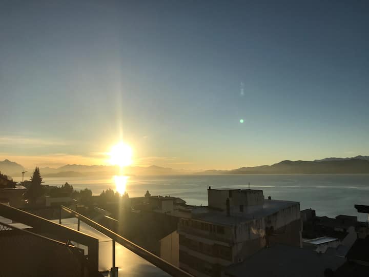 Loft Con Increíble Vista, Balcon Y Cochera - San Carlos de Bariloche