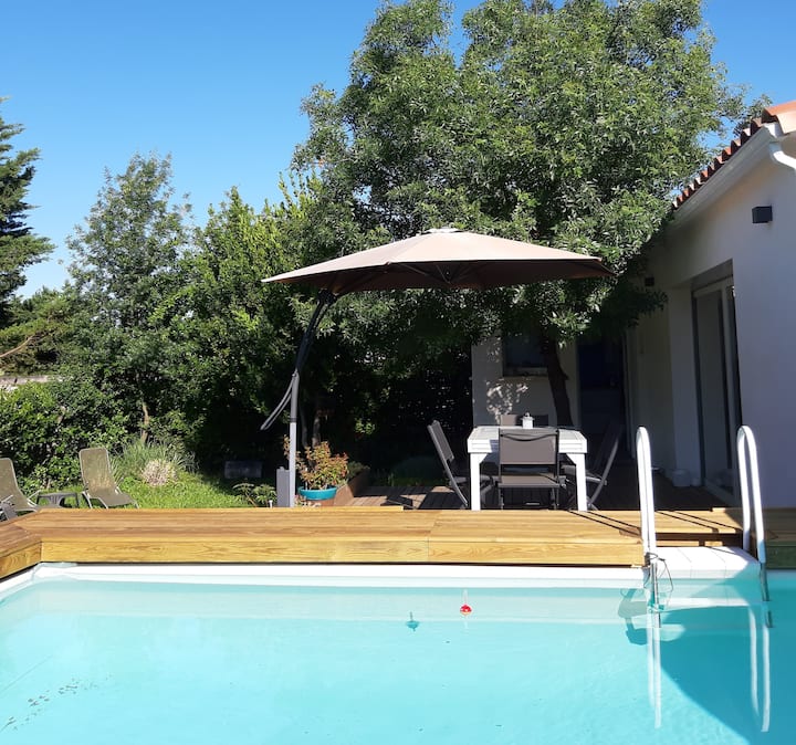 Villa Spacieuse Avec Piscine Au Pied Des Cévennes - Alès