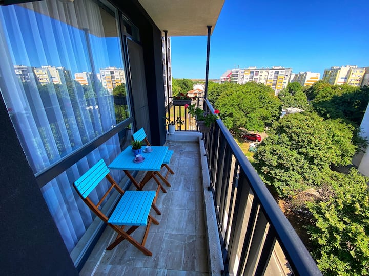 Sky Residence +Free Garage-occupied Until 11.07.25 - Bourgas