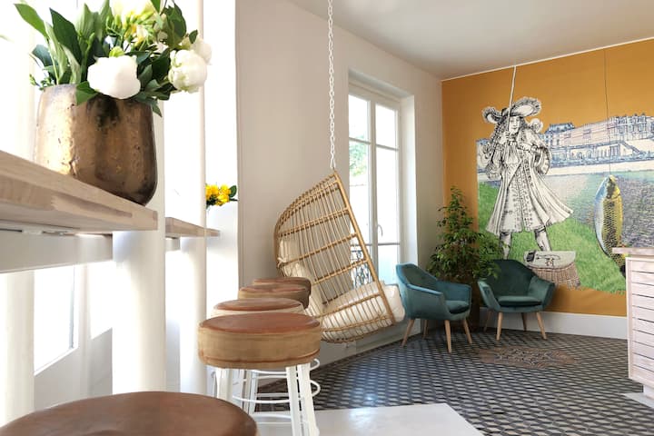 Chambre Plaisir à La Casa Marie-antoinette - Versailles