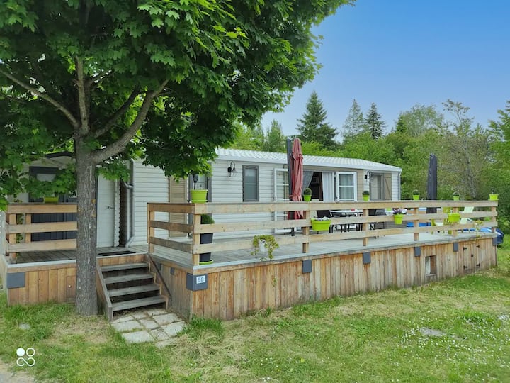 Mobil Home Spacieux Entre Lac Et Montagne - Lago di Serre-Ponçon