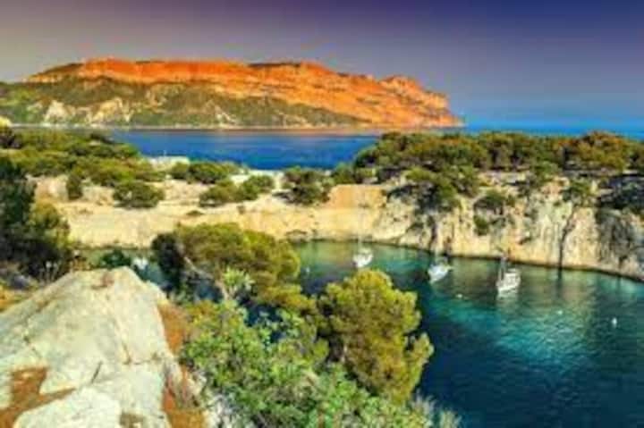 Cassis : T2 De 53 M2 Parking, Piscine, Tennis - Cassis