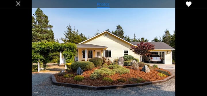 Yellow Pebble 
Country Coastal Craftsman Home - Fort Bragg, CA