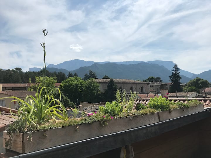 Duplex Chaleureux-calme-centre Ville - Terrasse - Die