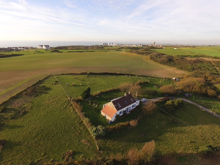 Maison à L'écart , à 900 M De La Mer , - Équihen-Plage